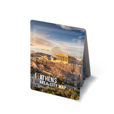 Athens Map - Χάρτης Αθήνας by MasterFold - Z - Fold Card